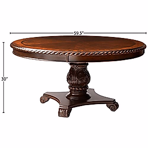 Furniture of America Evangelyn Round Dining Table