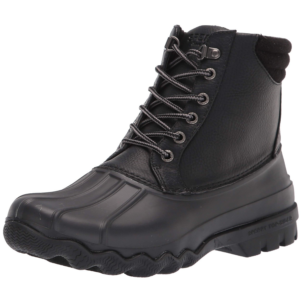 Sperry Top-Sider Men's Seasonal Avenue Duck Boot, Black, 10