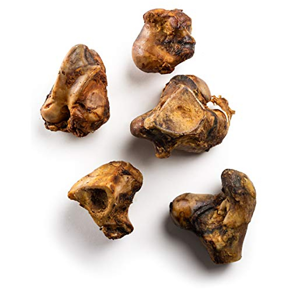 Jack&Pup Knuckle Dog Bones for Aggressive Chewers | Roasted Beef Dog Bones for Large Dogs | Large Meaty Dog Treats - All Natural Gourmet Dog Treat Chews (4 Pack)