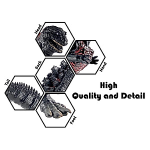 TwCare Legendary Shin Godzilla, Movie Series Movable Joints Action Figures Soft Vinyl, Carry Bag