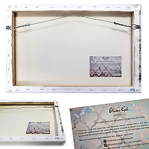 The Oliver Gal Artist Co. Maps Wall Art Canvas Prints 'Map of California for Cyclers Gold'