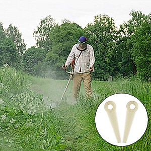 Weewooday Trimmer Head with 12 Pieces Trimmer Head Replacement Blades Compatible with Stihl Polycut 20-3 for Patio, Lawn, Garden