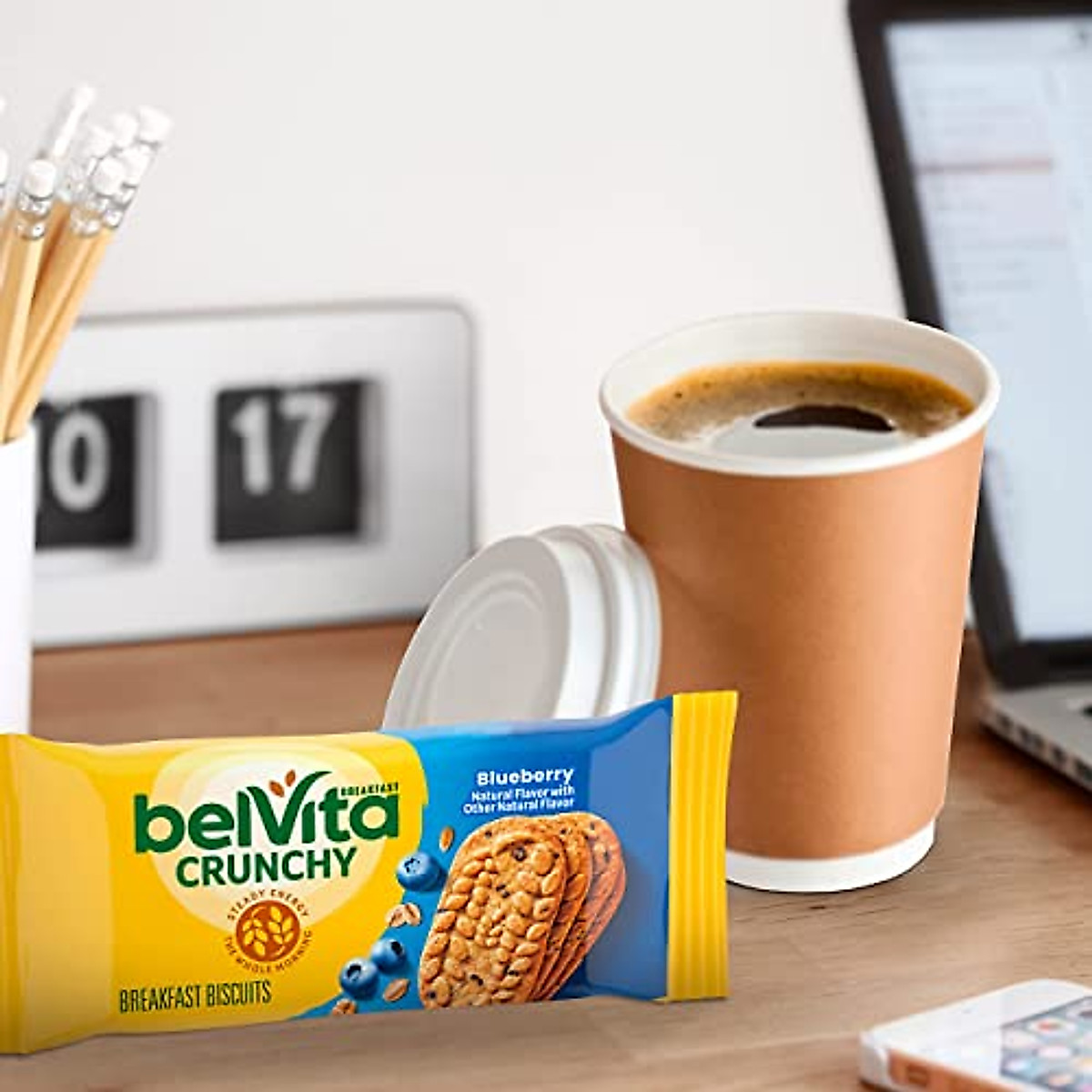 belVita Breakfast Biscuits Variety Pack, 4 Flavors, 6 Boxes of 5 Packs (30 Total Packs)