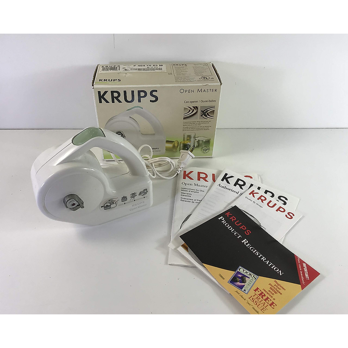 Krups 404-70 Open Master Can Opener