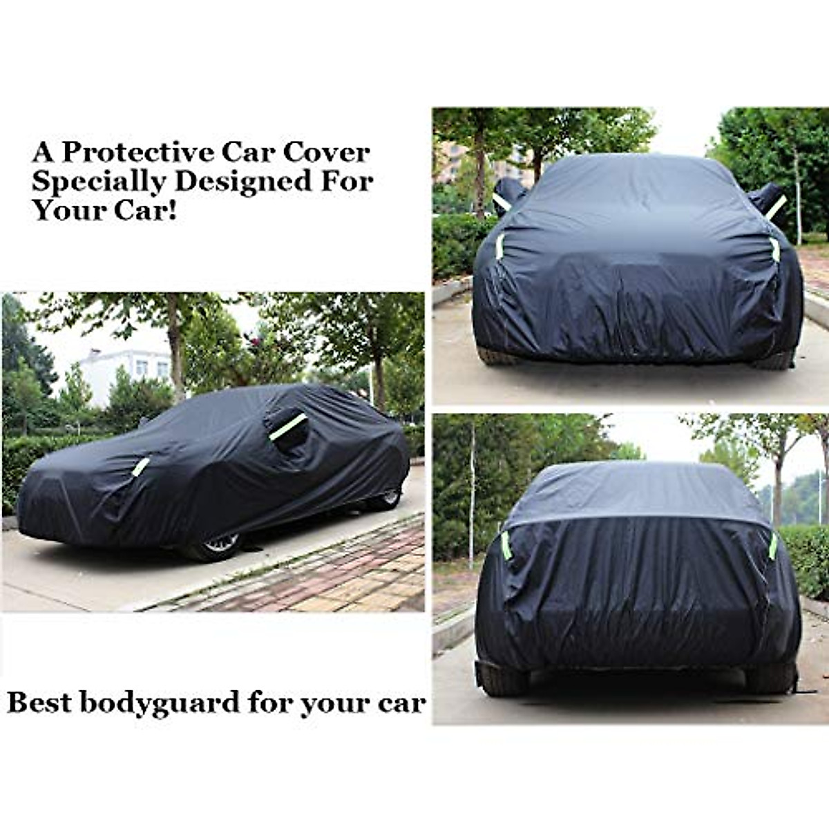 Car Cover Car Covers for Automobiles Compatible with Toyota Corolla Trek All Weather Protection Auto Protector Waterproof Full Exterior Covers Automobile Sun Protecting Cover Car Shelters Outdoor Car