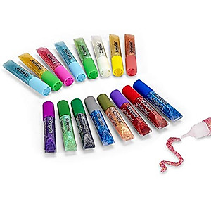 Crayola Washable Glitter Glue, Arts and Crafts Supplies, 16 Glitter Colors