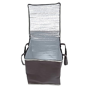 SOLUSTRE Crock Insulated Bag Insulated Tote Bag Insulated Lunch Bag Pizza Insulated Bag Pizza Carrier Bag Grocery Shopping Bags Insulated Catering Bag Grocery Bags Insulated Cloth Coffee