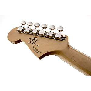 Fender Troy Van Leeuwen Jazzmaster Electric Guitar, with 2-Year Warranty, Oxblood, Bound Rosewood Fingerboard