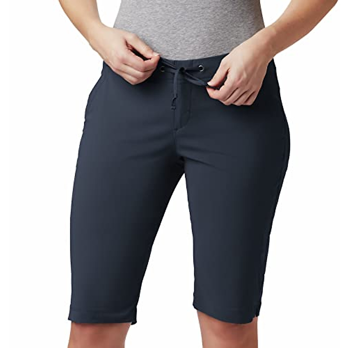 Columbia Women's Anytime Outdoor Long Short Shorts, Nocturnal, 10x13