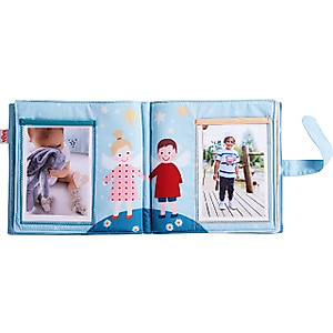 HABA Guardian Angel Baby Photo Album - Machine Washable Holds 8 4x6 Photographs