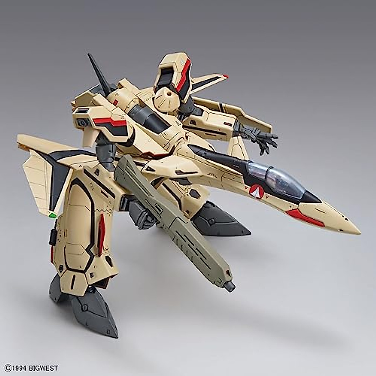 BANDAI HG 1/100 Macross Plus YF-19 1/100 Scale Color-Coded Plastic Model 2639639 [Japan Import]