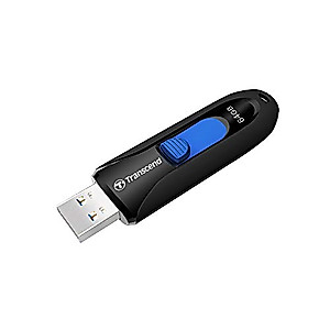 Transcend TS64GJF790KBE USB Drive, 64 GB USB 3.1, Slide Type, PS4 Operation Verified