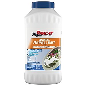 Tomcat Repellents Animal Repellent Granules1 - Repels Rabbits, Squirrels, Groundhogs and Other Small Animals, Contains Essential Oils, Long Lasting, No Stink, Rain-Resistant, 2 lbs.