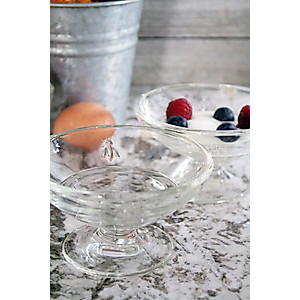 La Rochere Set Of 6, 6.5-ounce Napoleon Bee Ice Cream Dishes