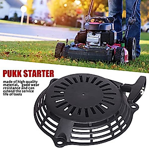Gashwer Lawn Mower Recoil Starter Pull Start Compatible with Honda GC 130/160 GCV 130/160 4hp 5hp 6hp 6.5hp EN2000 Hru19 GC135 GC160 Parts Generator Engine Motor Replace 28400-Zl8-023ZA Black