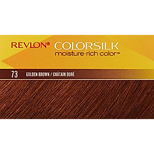 Revlon ColorSilk Moisture Rich Hair Color, 73 Golden Brown