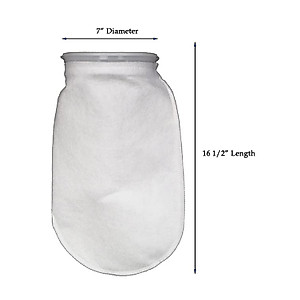 Neo-Pure FB Series #1 Polyester Felt Bag Filter Poly Ring 1 Micron