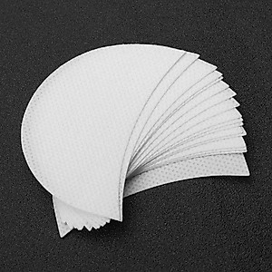 ForSewian 200 Pcs Eyeshadow Shields, Professional Lint Free Eye Pad Under Patches - Prevent Makeup Residue for Eyelash Extensions and Tinting Makeup
