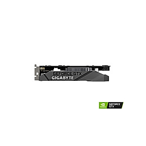 GIGABYTE GeForce GTX 1650 D6 OC 4G Graphics Card, 170mm Compact Size, 4GB 128-Bit GDDR6, GV-N1656OC-4GD REV2.0 Video Card