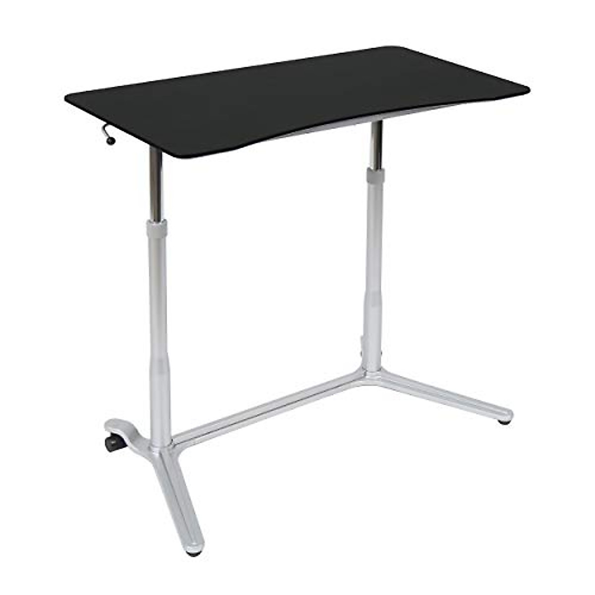 Calico Designs 51230 Sierra Height Adjustable Desk, Silver/Black 37.5 Inch