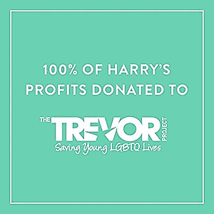 Harry's Pride Set with Pride Handle, 3 Razor Blade Refills, 4 Oz, Shaving Gel - Limited Edition Set