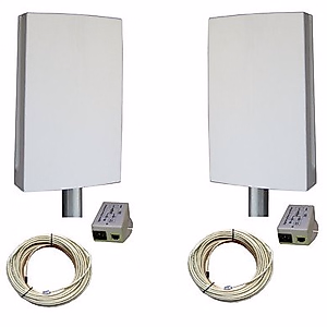 The EZ-Bridge EZBR-0214HD+ HD 2.4GHz Outdoor Wireless Point to Point System