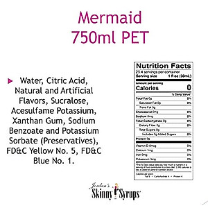 Jordan's Skinny Syrups Ice Cream Collection (Mermaid)