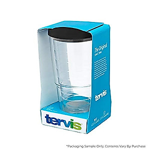 Tervis 1345089 Warner Brothers - Birds of Prey Harley Quinn Insulated Tumbler with Wrap and Red Lid, 24oz, Clear