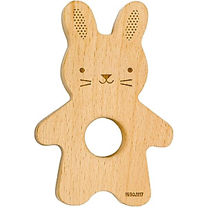 Baby Bunny Organic Soft Book and Teether Set