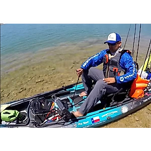 Kayak Stand Up Assist Strap Pull Up Strap Multi-Purpose Kayak Canoe Drag Strap,Strong Handle Adjustable Length from 34-54 inch (with Paddle Leash)