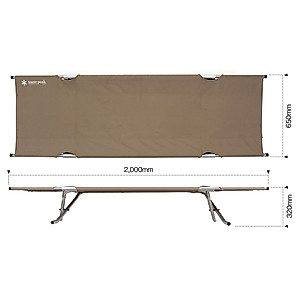 Snow Peak High Tension Cot, Beige