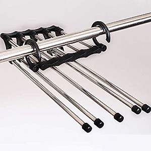 OKOKMALL US--Space Saver Hangers Organizer Pant Trouser Stand Rack Magic Hanger 5 In 1 New