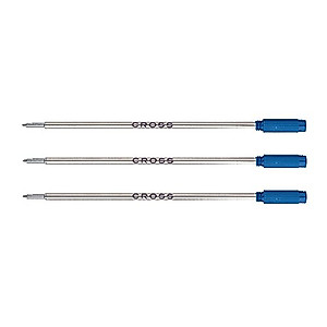 Cross Medium Ballpoint Pen Refill - Blue (Pack of 3)