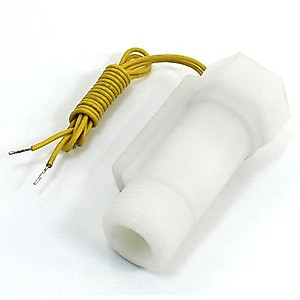 21mm Male Thread 0.75-5L/Min Plastic Water Flow Switch Flowmeter AC 220V/0.1A