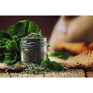 Peppermint Tea 1LB (16Oz), Cut & Sifted | STRONG & FRESH | Non-irradiated, 200+ Cups, Peppermint Loose Leaf Herbal Tea (Mentha Piperita) | Mint Tea | Bulk 1 lb. Large Resealable Bag