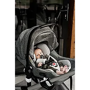 Bugaboo Bee 6 Stroller and Bugaboo Turtle Air by Nuna Car Seat - Grey Mélange