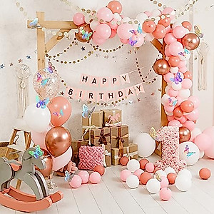 48Pcs 3D Butterfly Wall Stickers Laser Silver Butterfly Decors 4 Styles 3 Sizes Removable Butterfly Decorations Perfect for Birthday Wedding Party Classroom Girls Bedroom Decor