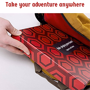 The Authentic Role-Playing Game Board by Hexers, Mat Alternative, Compatible with Dungeons and Dragons D&D DND Pathfinder RPG, 27x23 inches, 1 inch Square and Hexes Battle Grid, Foldable & Dry Erase