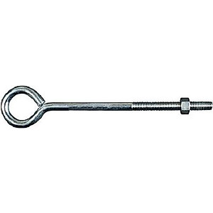 Eye Bolt, Zinc, 1/4 x 6-In.