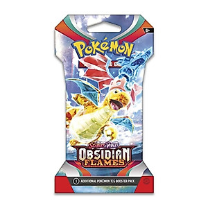 Pokemon Scarlet & Violet 3 Obsidian Flames Sleeved Booster 8 Packs