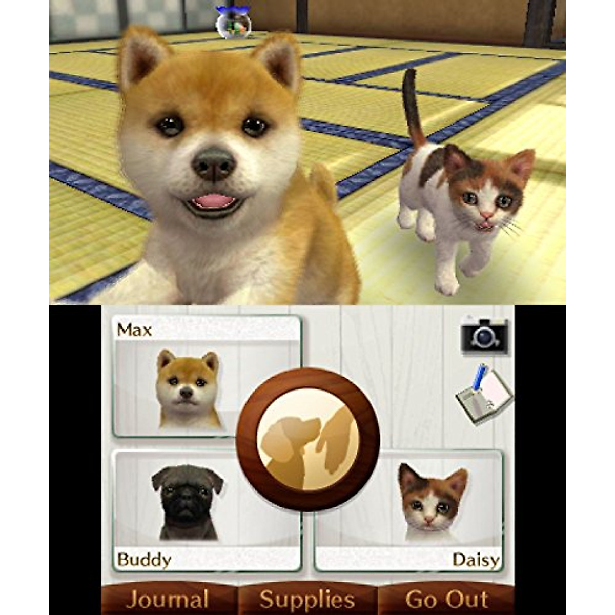 Nintendogs + cats Golden Retriever & ses nouveaux amis - Nintendo Selects
