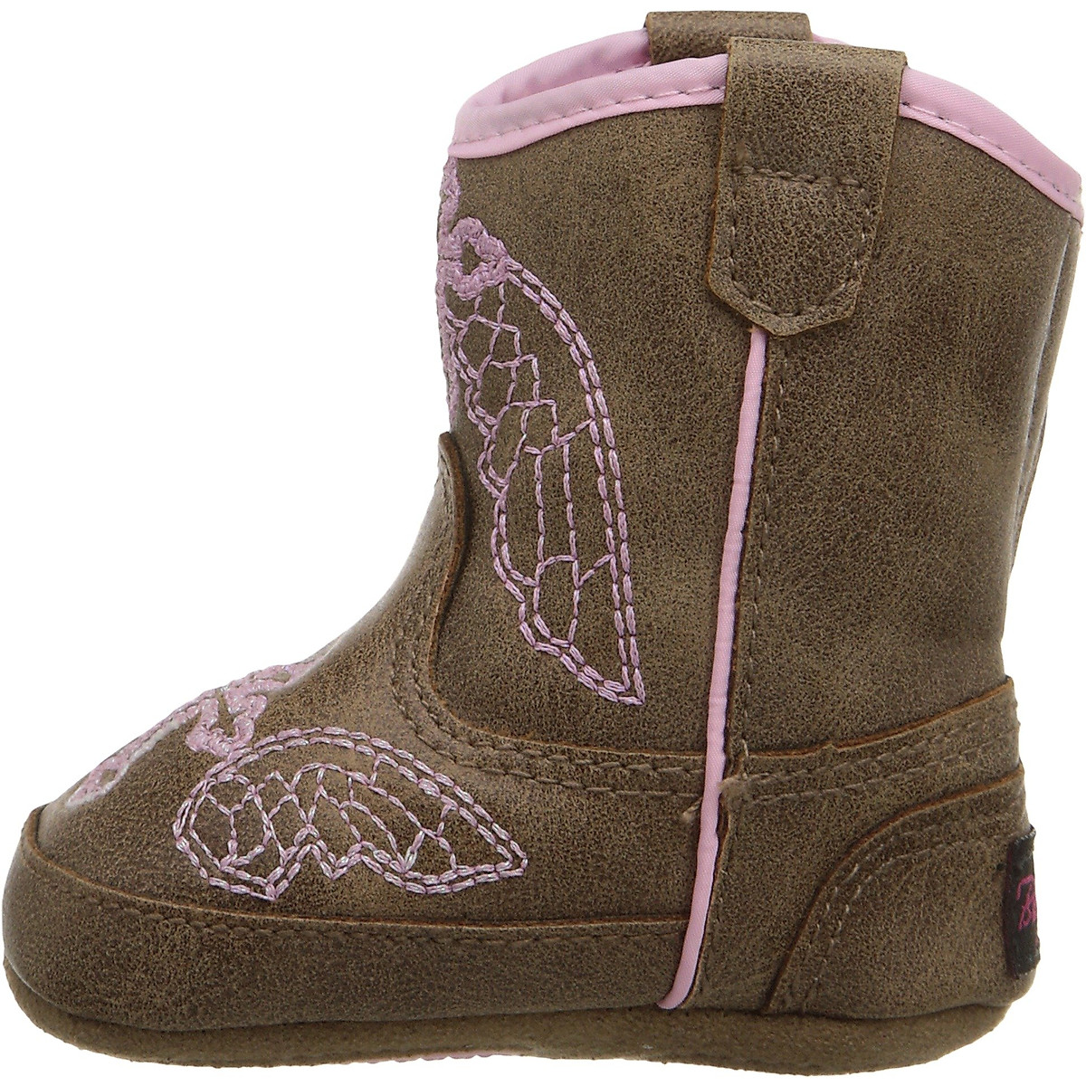 M&F Western Kids Baby Girl's Baby Bucker Gracie (Infant/Toddler) Brown/Pink 3 Infant M
