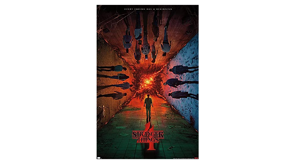 Stranger Things Season 4 Wall Poster - Official Netflix Collectible