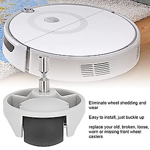 2Pcs Front Wheel Caster Assembly for Roborock Sweeper Universal Wheel E4 Robot S4 Roborock E4 E5 S5 Replacement for S6 S7 Vacuum Front Wheel