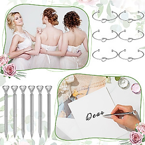 Reginary 30 Pcs Disco Bachelorette Last Disco Party Favors Makeup Bag Hair Scrunchies Compact Mirror Love Knot Bracelet Diamond Pen for Last Rodeo Bridal Shower Bridesmaid New Year 80s 90s Gifts