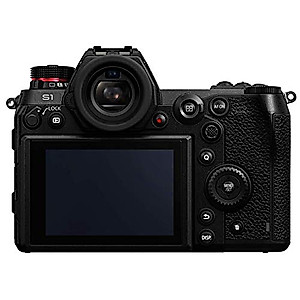 Panasonic LUMIX S1 Full Frame Mirrorless Camera with 24.2MP MOS High Resolution Sensor, L-Mount Lens Compatible, 4K HDR Video and 3.2? LCD - DC-S1BODY (Renewed)