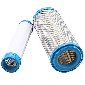 HIPA Outer Inner Air Filter for Kawasaki 11013-7044 11013-7020 11013-7019 11013-7045 Kohler 25 083 01 25 083 01-S 2508301 25 083 04 2508304 JD M131802 M131803