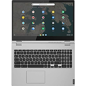 Lenovo C340 2-in-1 (81T9000VUS) Chromebook, 15.6" FHD Touch Display, Intel Core i3-8130U Upto 3.4GHz, 4GB RAM, 64GB eMMC, Wi-Fi, Bluetooth, Chrome OS