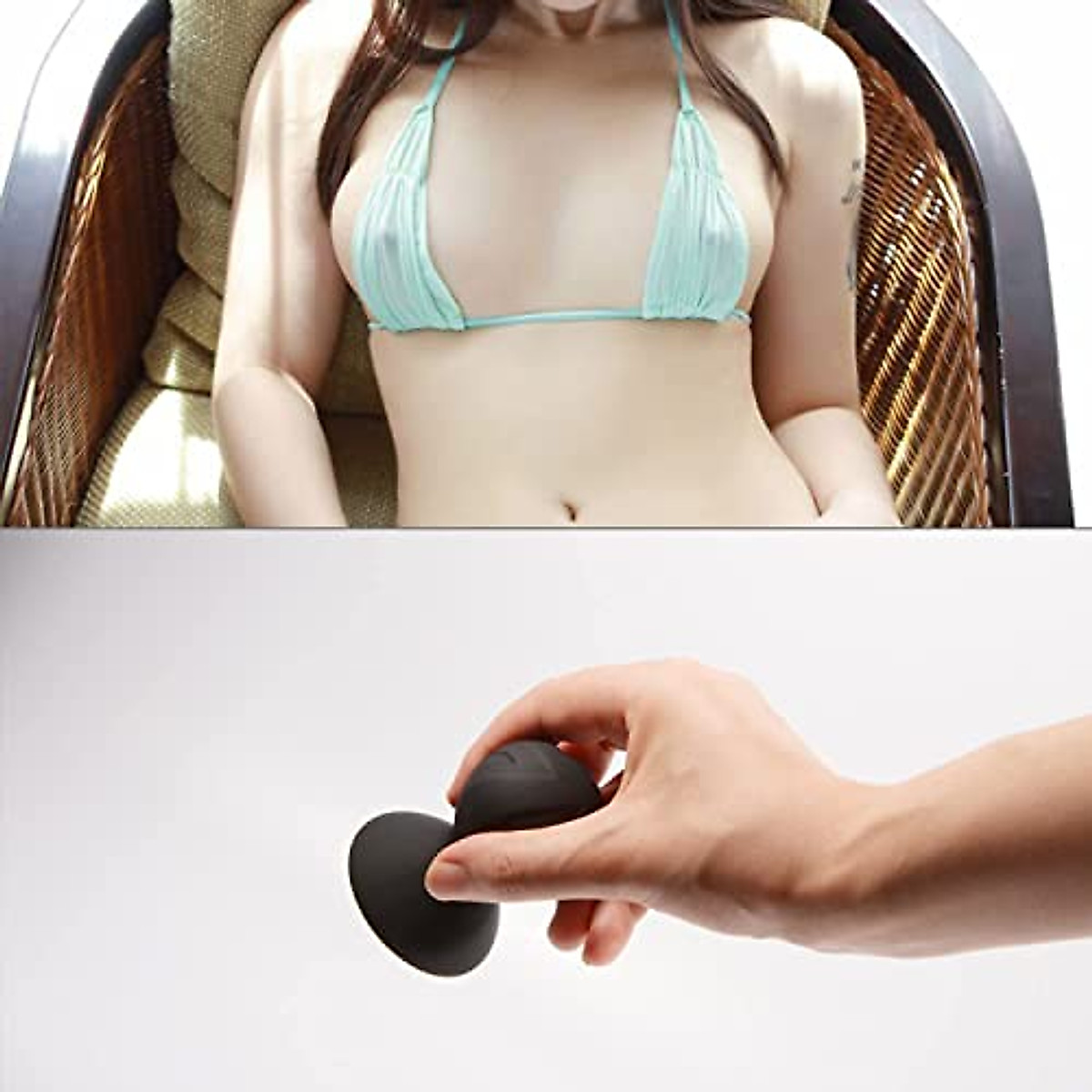 2 Pieces Nipple Suction Cups Corrector Nipple Pullers Breastfeeding Silicone Suckers for Flat Shy and Inverted Nipples Female Women