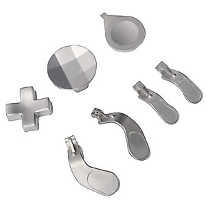 wendeekun Controller Replacement Part, Game Controller Button Paddles Set Gamepad Thumbsticks for Xbox ONE Elite Series 2